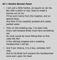 Baby Keepsake Gifts | 20 Handkerchief Bonnets | The Christening Corner